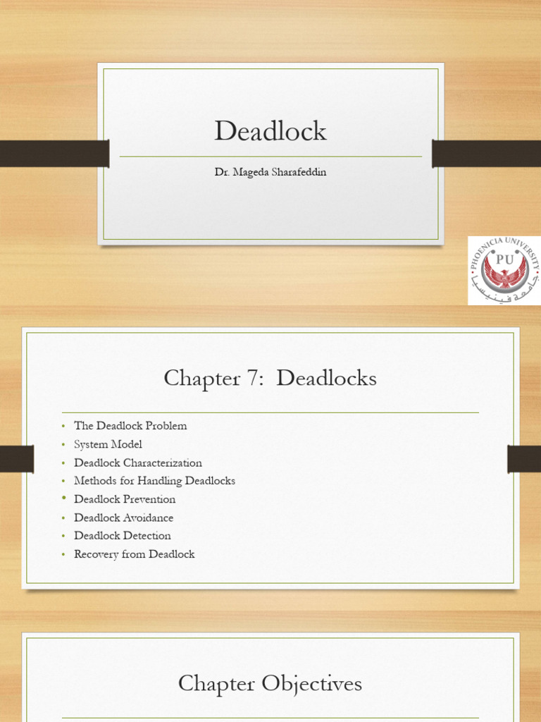 Lecture Deadlock Pdf Process Computing Computing