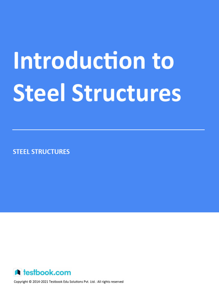 Class 01 Introduction - To - Steel - Structures | PDF | Strength Of ...