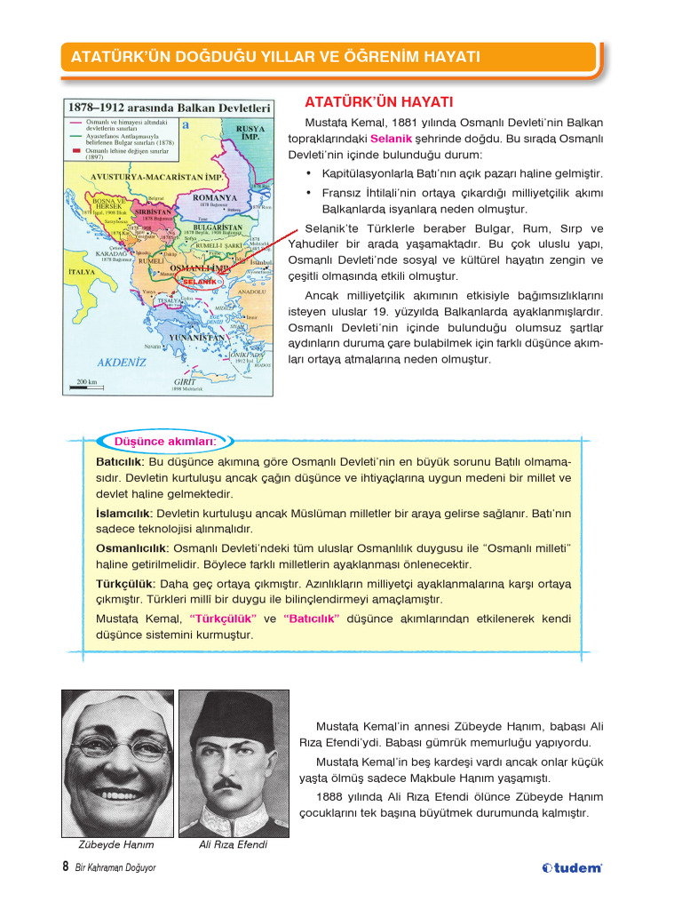 8.sinif INKILAP Kazanim Odakli HBA | PDF