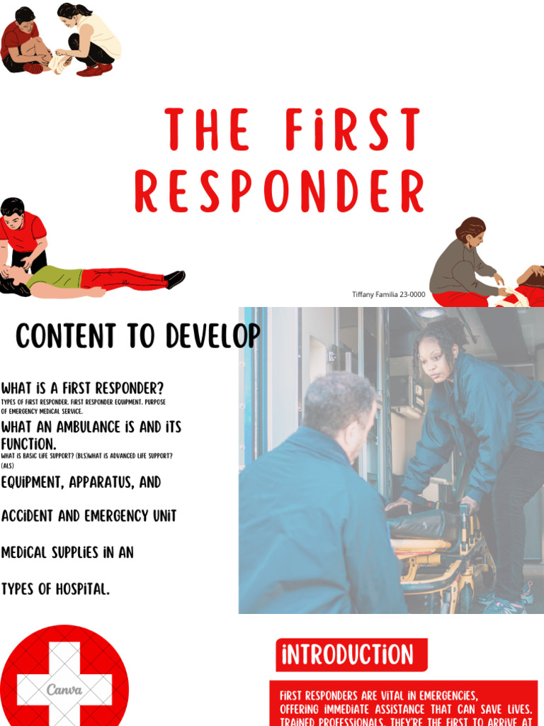 First Responder | PDF | Emergency Medical Services | Hospital