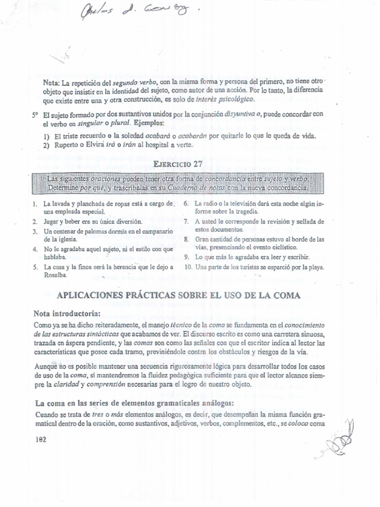 Uso de Las Comas (Invetigación) | PDF