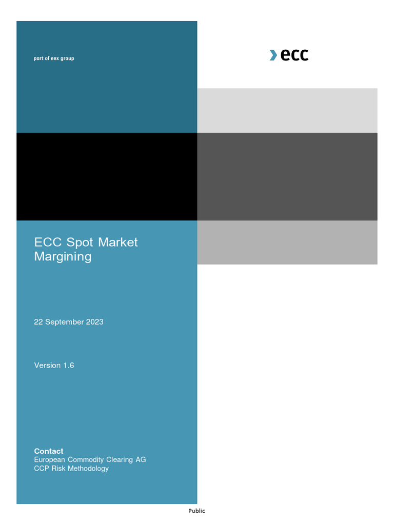 ECC Spot Market Margining Overview | PDF | Credit Risk | Derivative ...