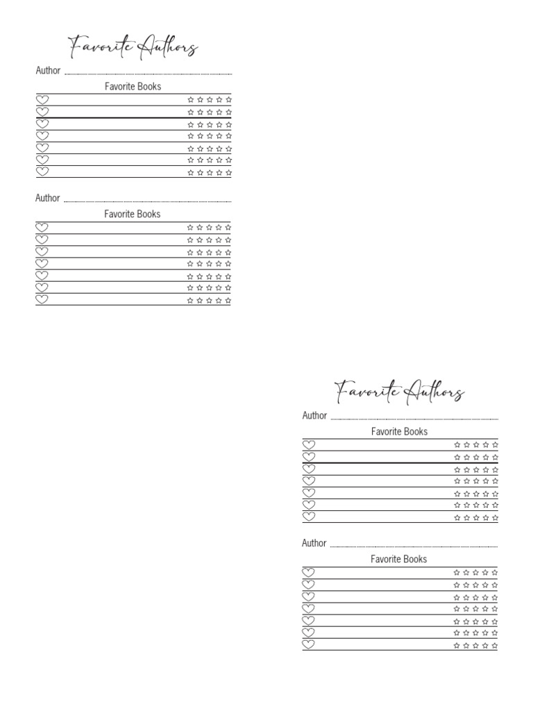 Reading Journal Typeset 2 Booklet | PDF | Fandom | Hobbies