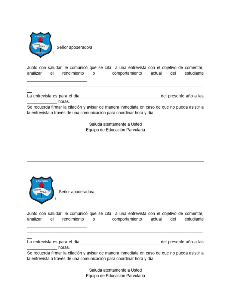 Citación Apoderado | PDF