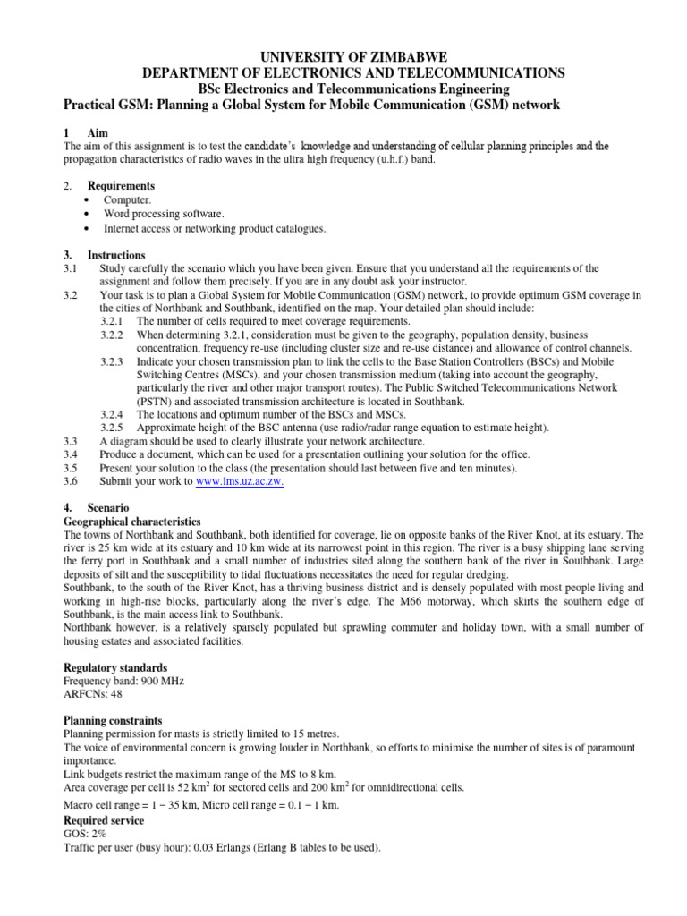 Practical GSM | PDF | Cellular Network | Gsm