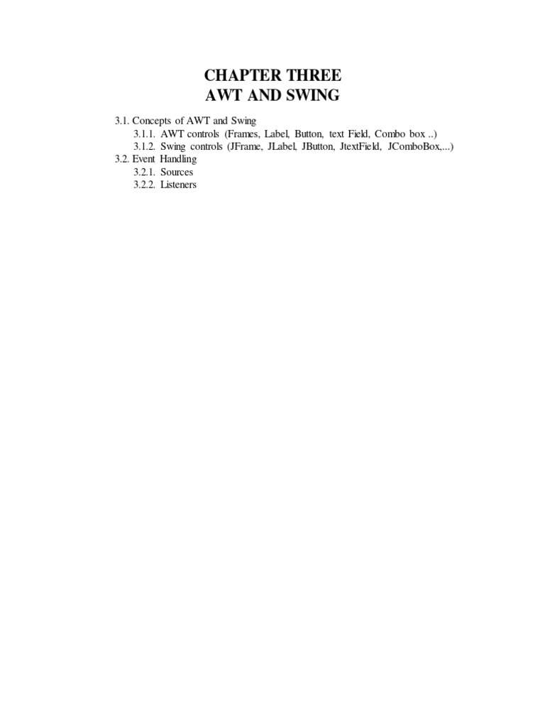 ch3 Java | PDF | Software Development | Computer Programming ch3 Java | PDF | Software Development | Computer Programming