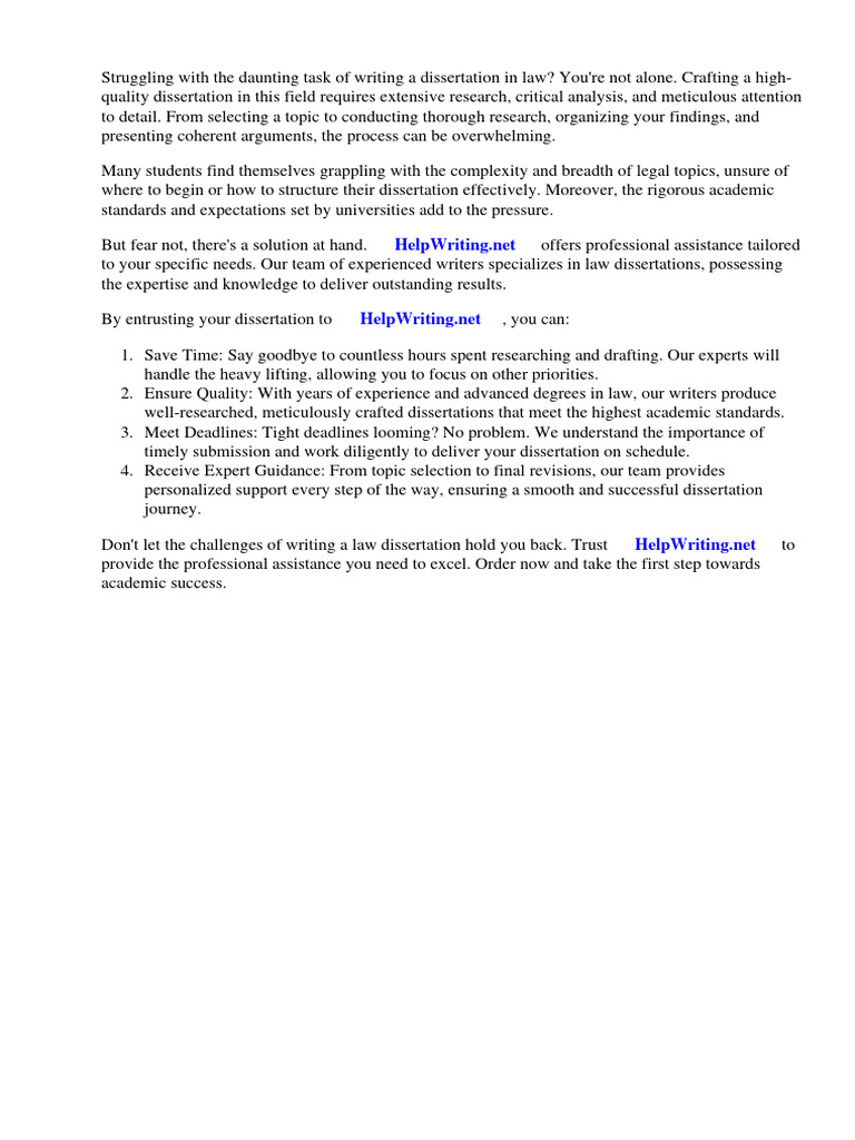 Law Dissertation Pdf Pdf Thesis