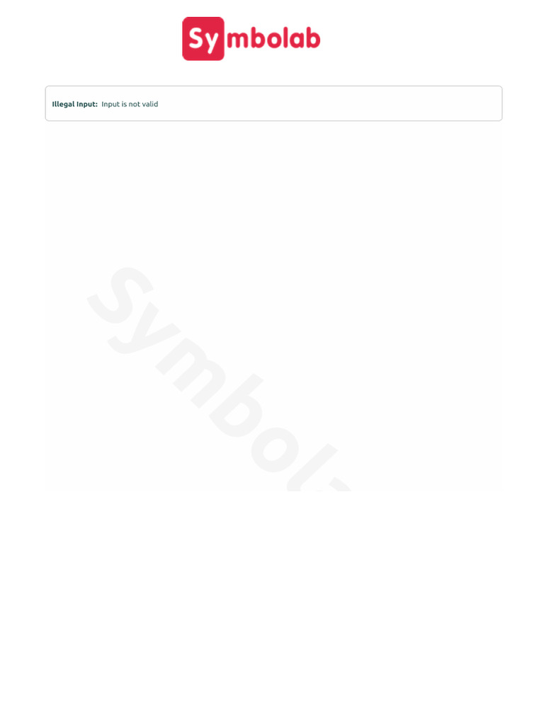 Symbolab - Solutions | PDF