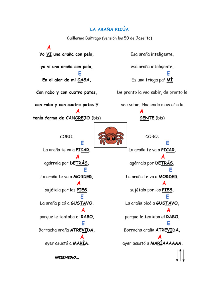 La Araña Picúa | PDF