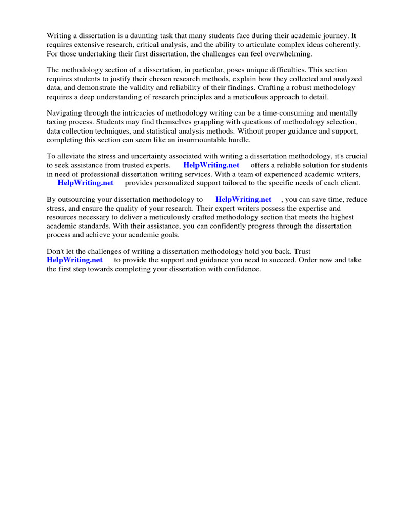 Methodologie Dissertation 1ere L Pdf Methodology Ultimate