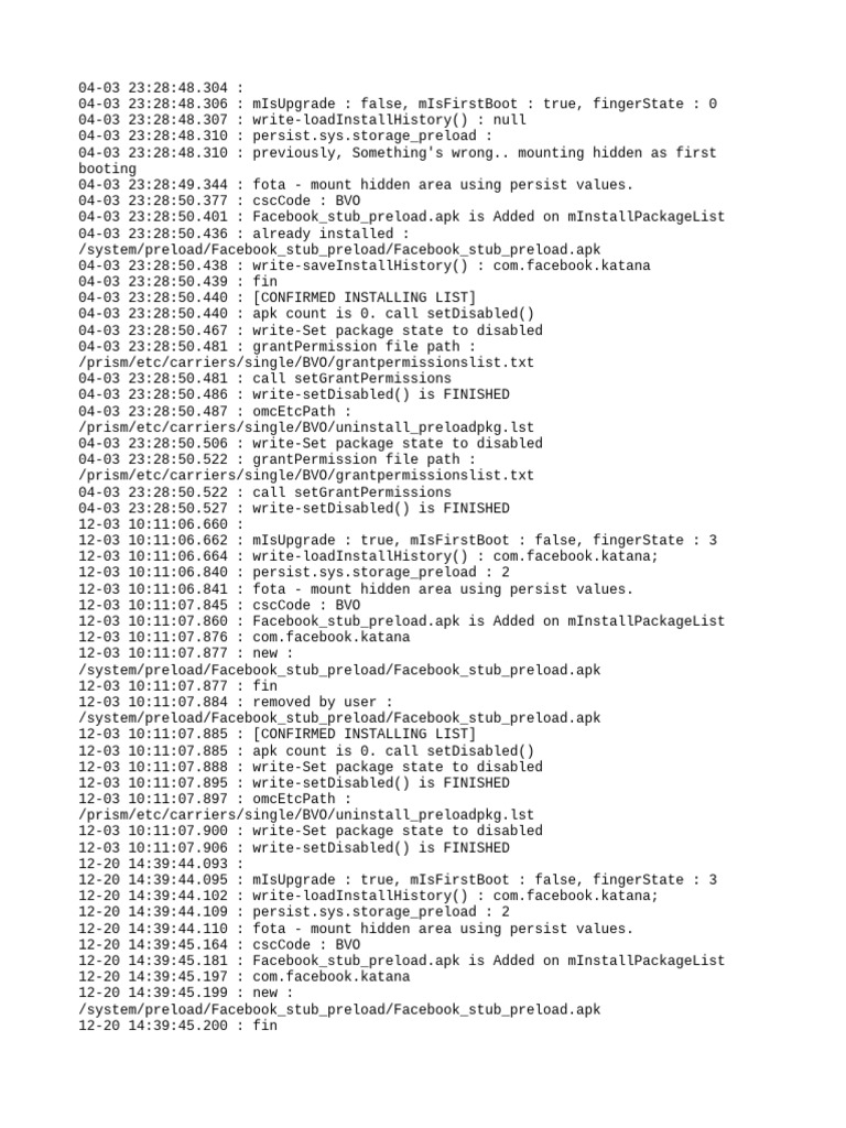 Preload Installer | PDF | System Software | Data Management