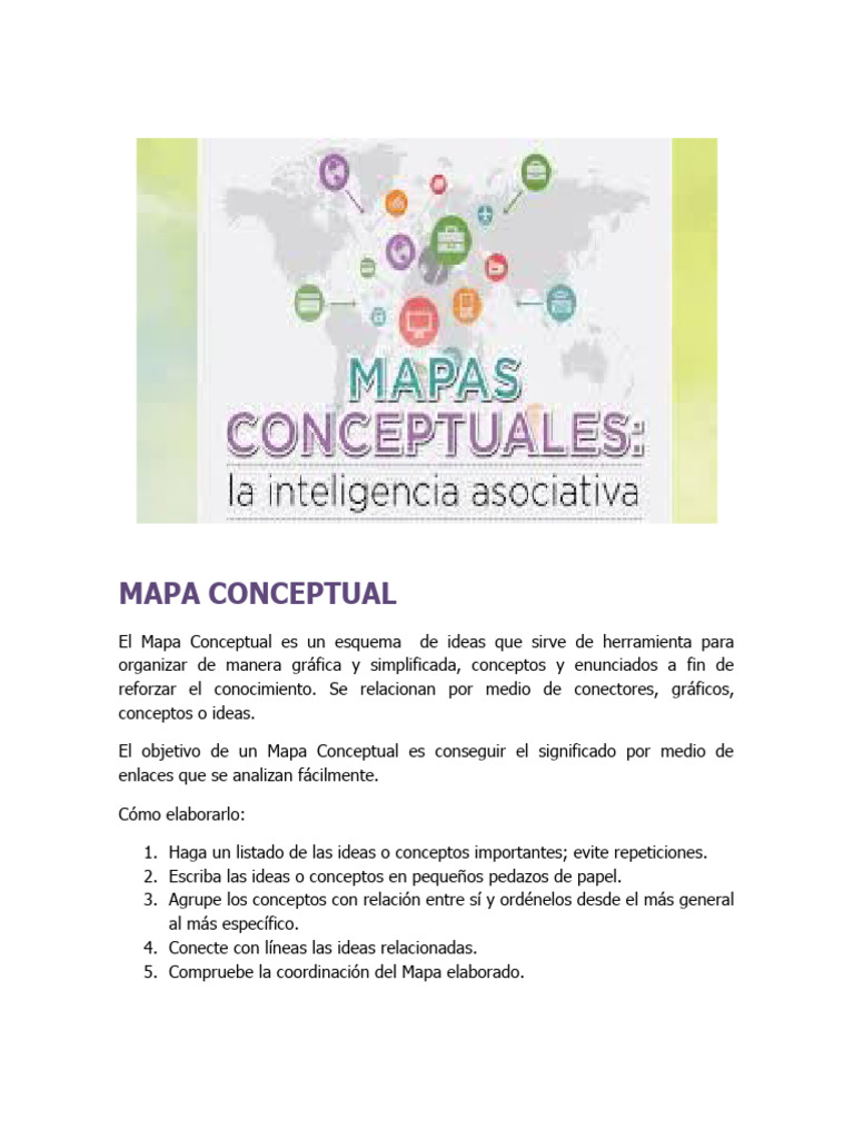 Herramienta Mapa Conceptual | PDF