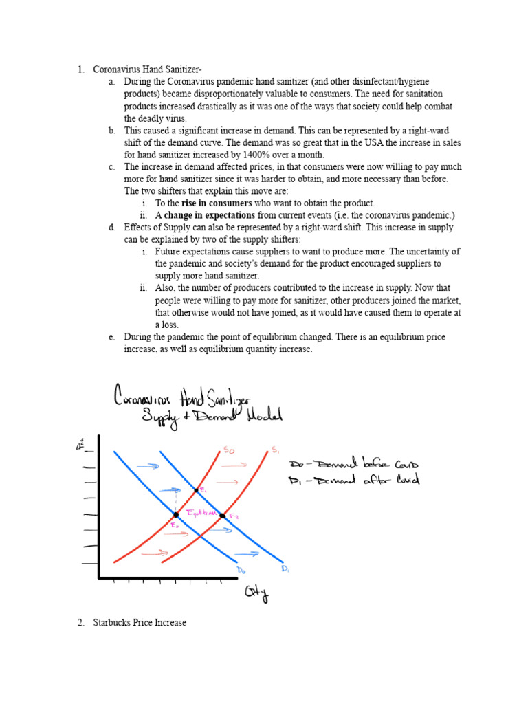 Homework Assignment #2 - Supply and Demand | PDF | Supply (Economics) | Economic Equilibrium