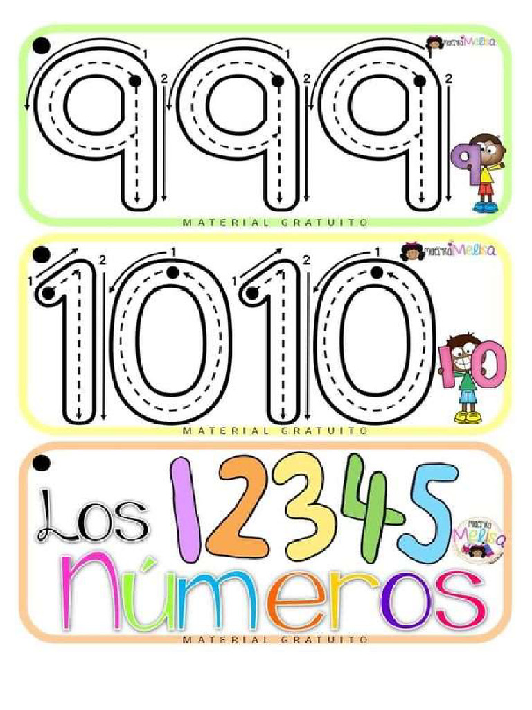 llavero de números | PDF