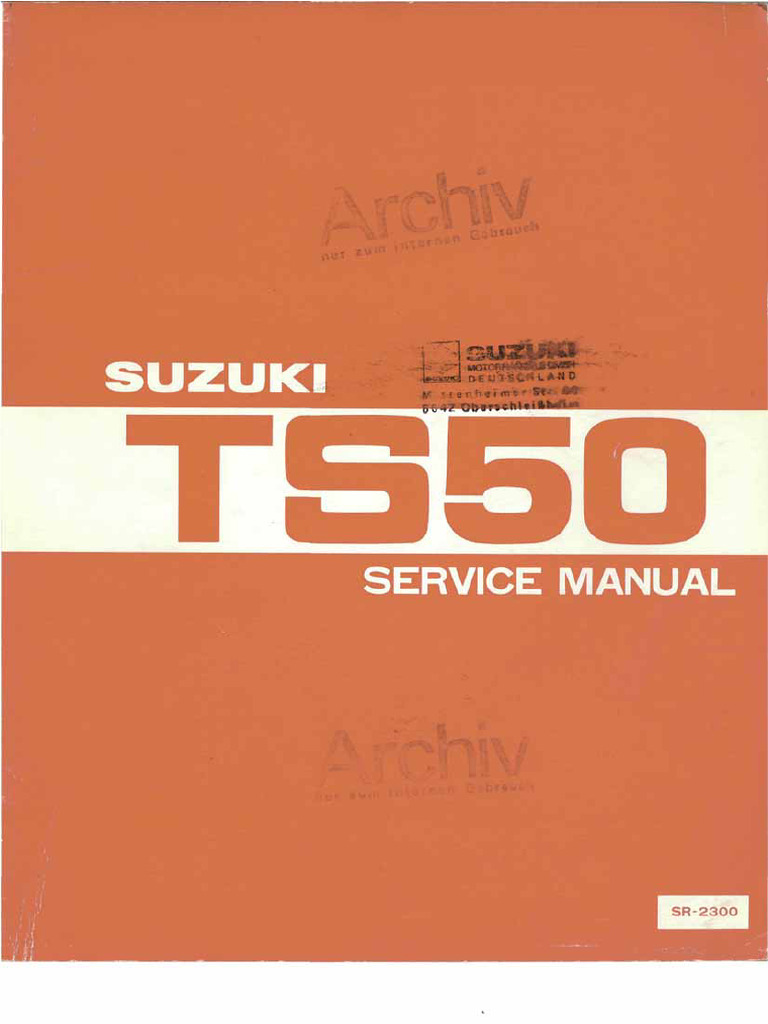 TS 50 (N )1979 Service Manual | PDF