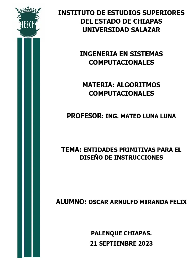 Unidad 3 Algoritmo Computacionales Descargar Gratis Pdf Variable 