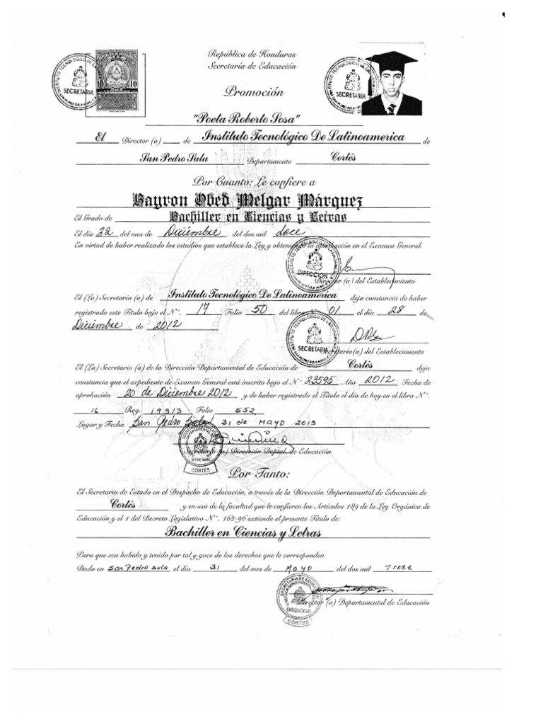 Bayron Obed Melgar Marquez | PDF