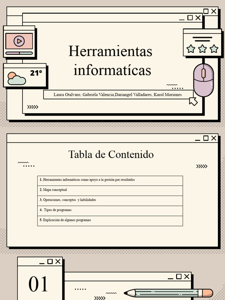 herramientas informaticas | PDF | Microsoft | Informática