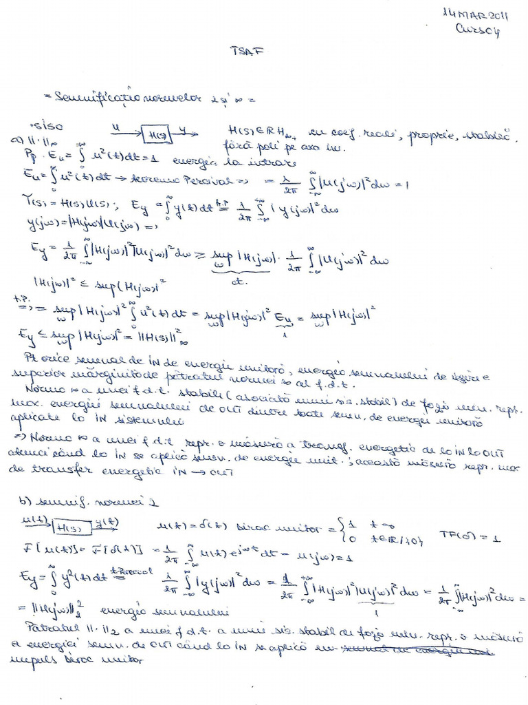 TS 2 - Curs - 4 | PDF
