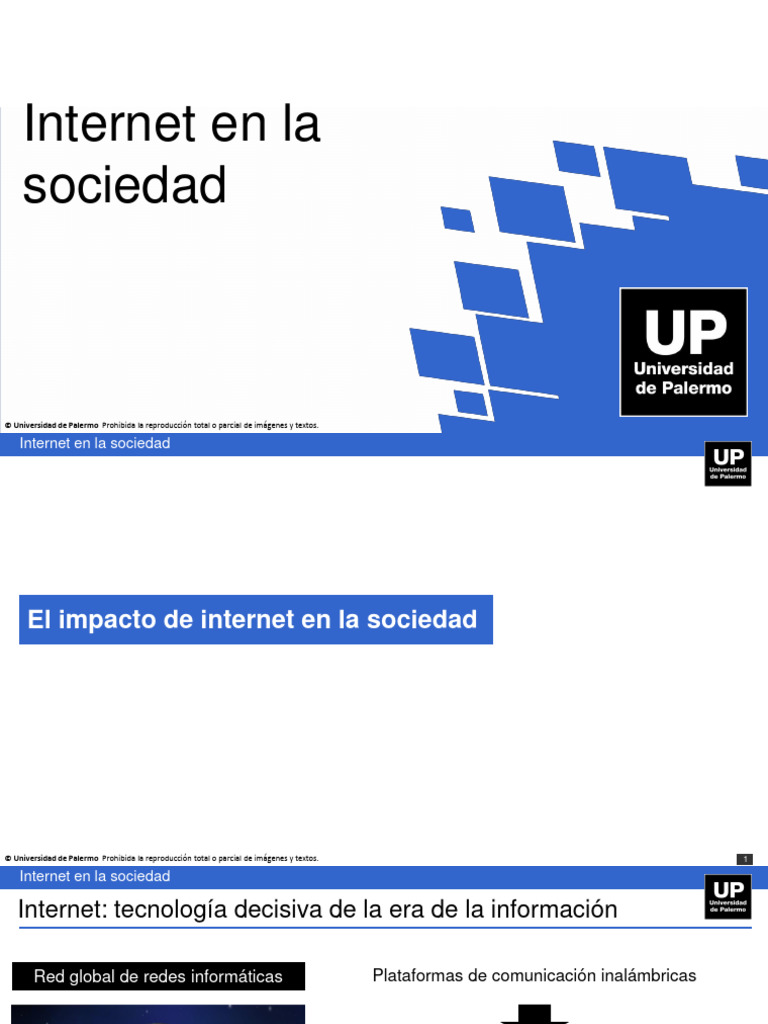 Internet en La Sociedad | PDF | Internet | Sociedad