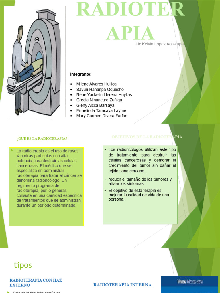 Radio Tera Pia | PDF | Terapia de radiación | Cáncer