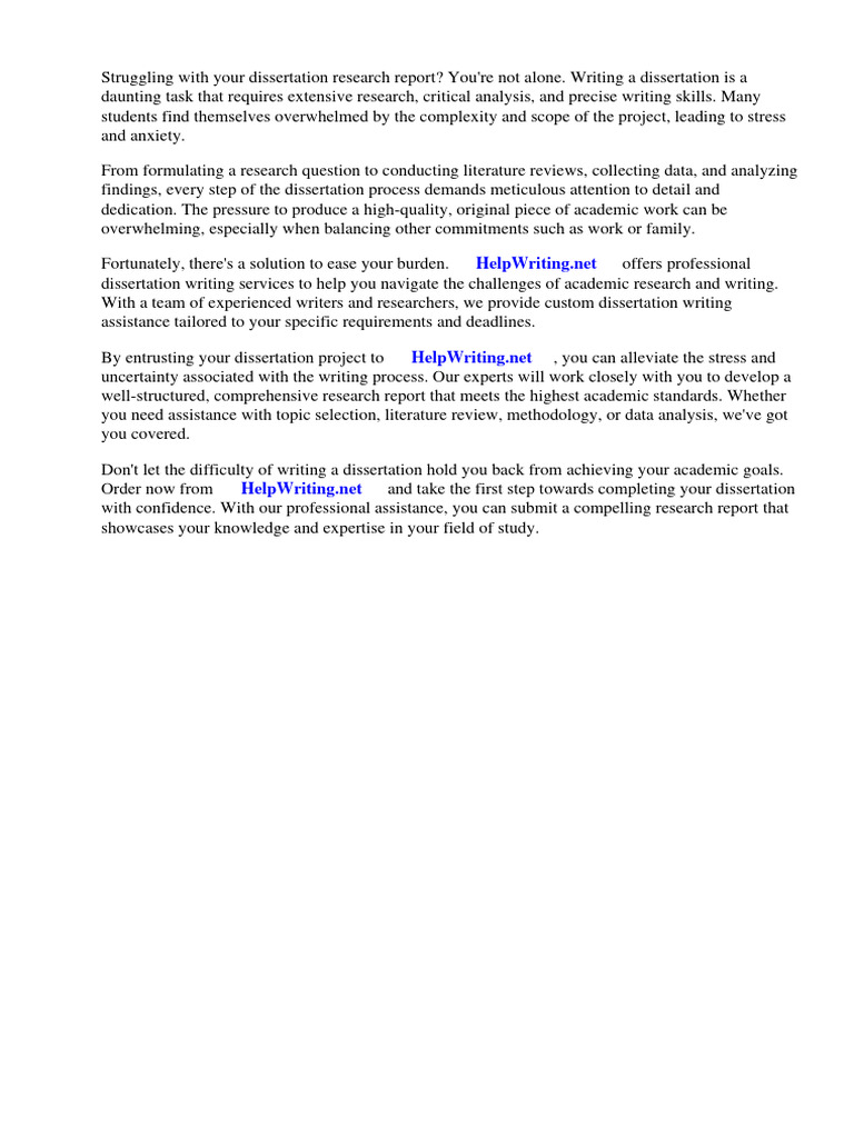 Dissertation Research Report Example | PDF | Thesis | Online Shopping