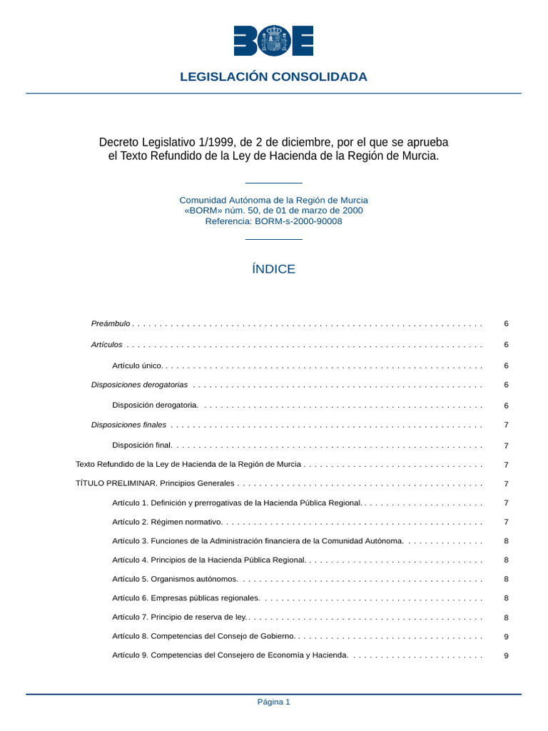 TRLH | PDF | Presupuesto | Gobierno