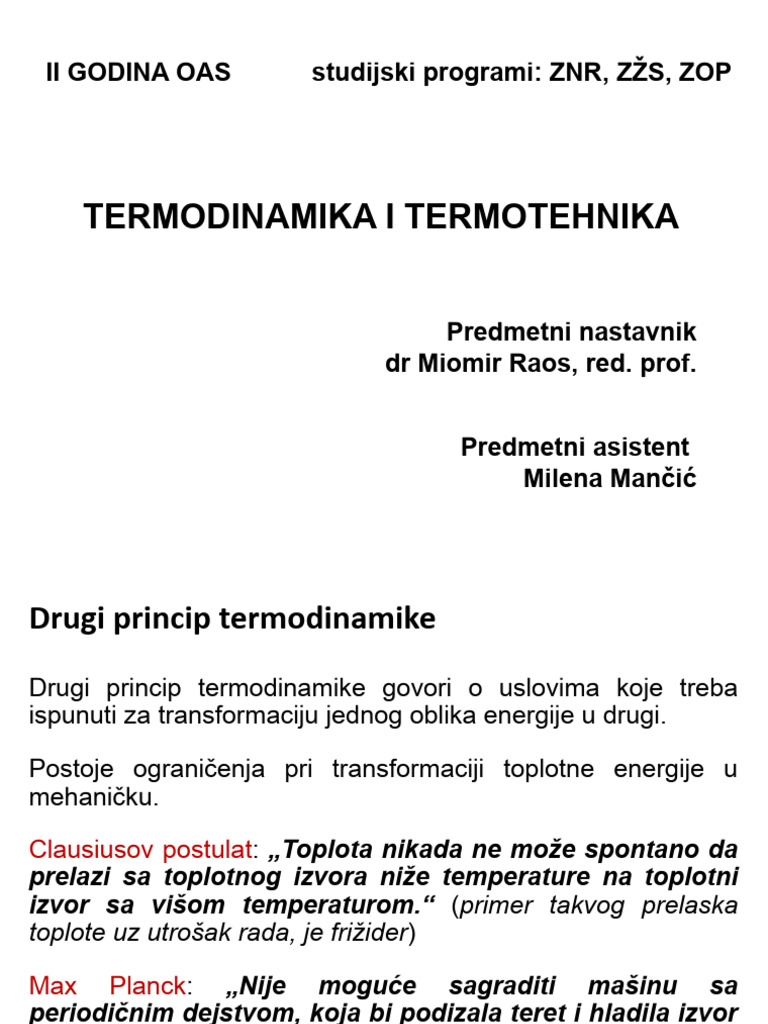 Predavanje 6 - 2023 | PDF