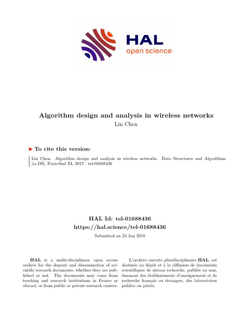 Algorith Design Analysis Wirless Networks | PDF | Mathematical ... Algorith Design Analysis Wirless Networks | PDF | Mathematical ...