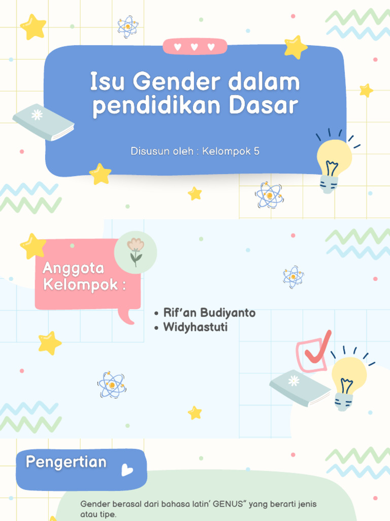 Isu Gender Dalam Pendidikan | PDF