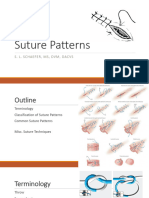 Suture Patterns and Suture Techniques | PDF | Surgical Suture | Medical ...