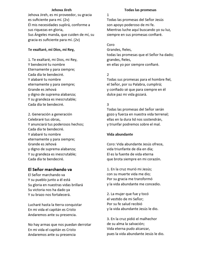 Jehova Jireh | PDF | Jesús | Gracia divina
