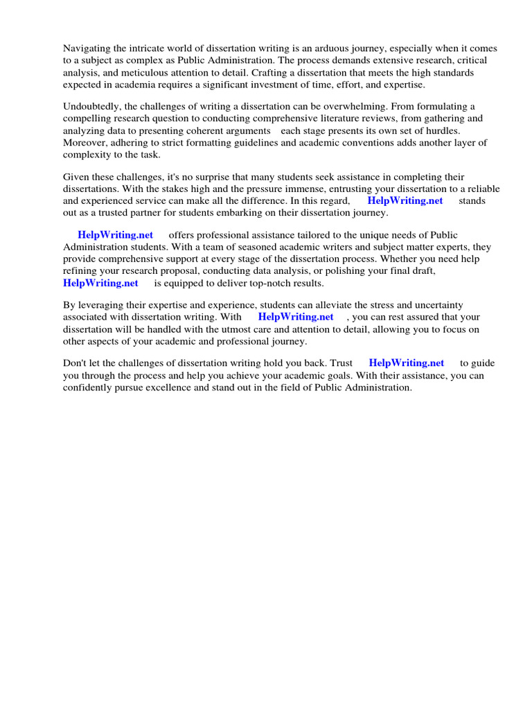 Public Administration Dissertation Award | PDF | Public Administration ...