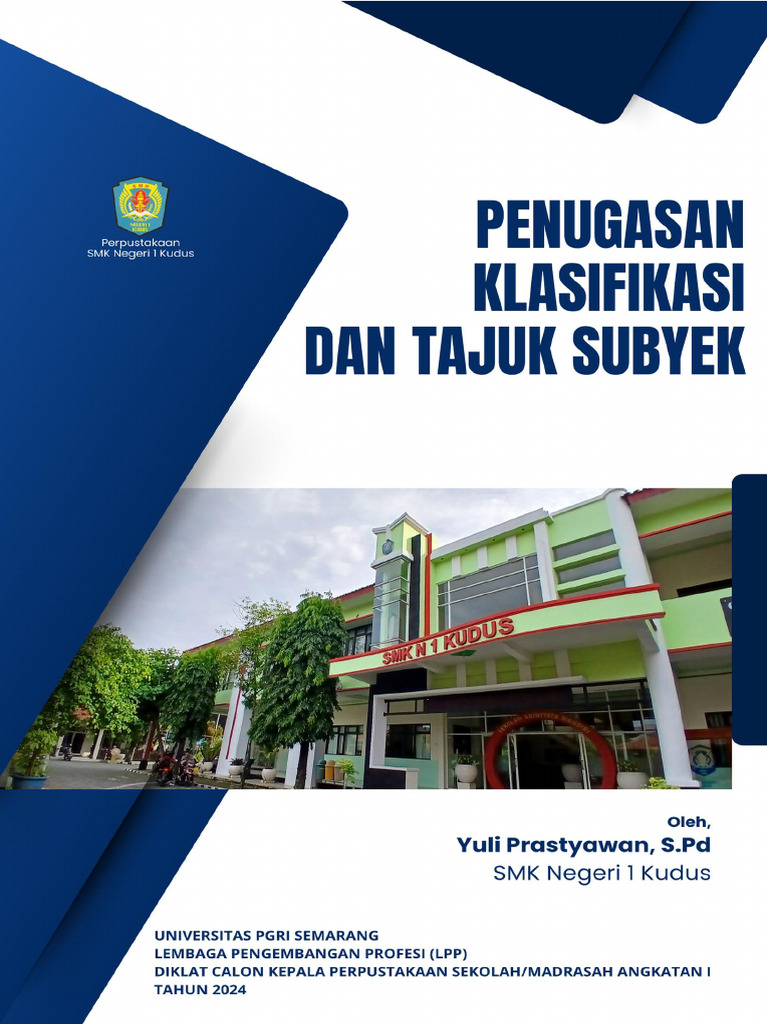 Yuli Prastyawan, S.PD., - Penugasan Klasifikasi Dan Tajuk Subjek | PDF