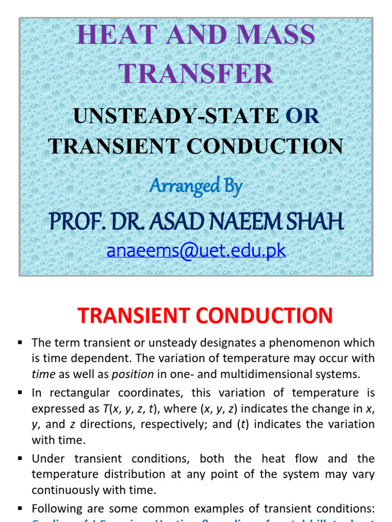 HMT Week 6 | Download Free PDF | Thermal Conduction | Heat
