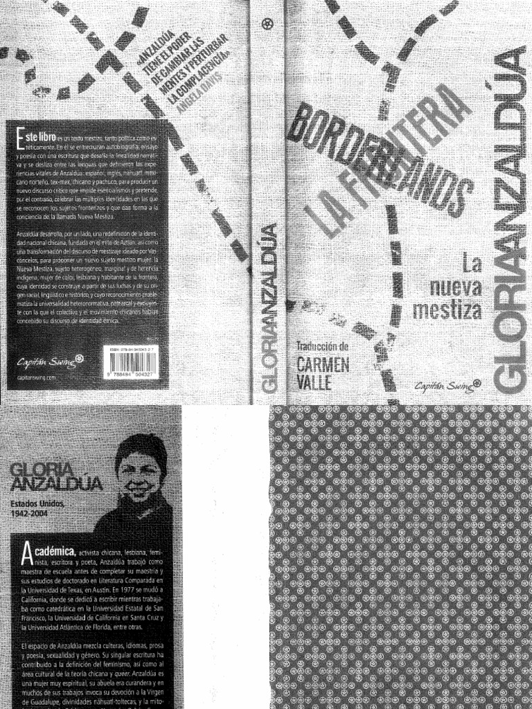 Gloria Anzaldúa. Borderlands. La Nueva Mestiza | PDF