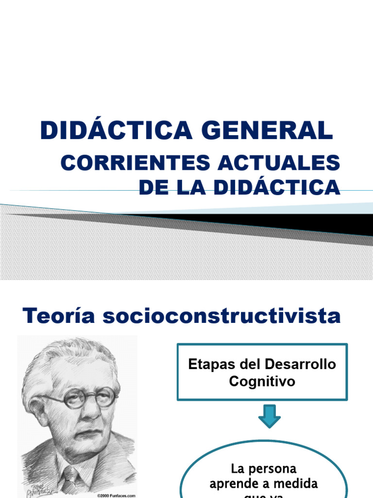 DIDÁCTICA GENERAL - PPTX Presencial 2 | PDF | Aprendizaje | Psicología cognitiva