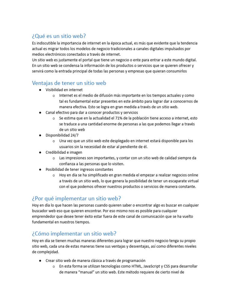 Anotaciones Sitio Web | PDF | Sitios web | Red mundial