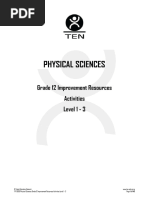 Physical Sciences Grade 12 Definitions 2022 | PDF | Force | Momentum