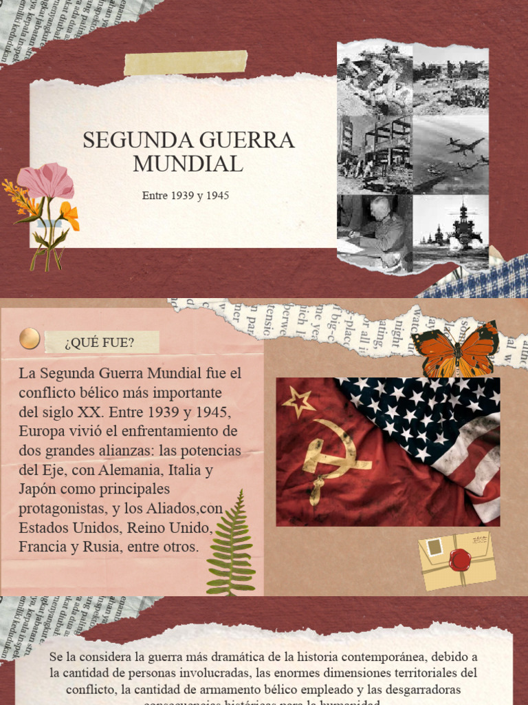 Brown Classic Scrapbook History Class Presentation | PDF | Alemania ...