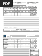 Template For Ot Request | PDF | Overtime | Industrial Relations