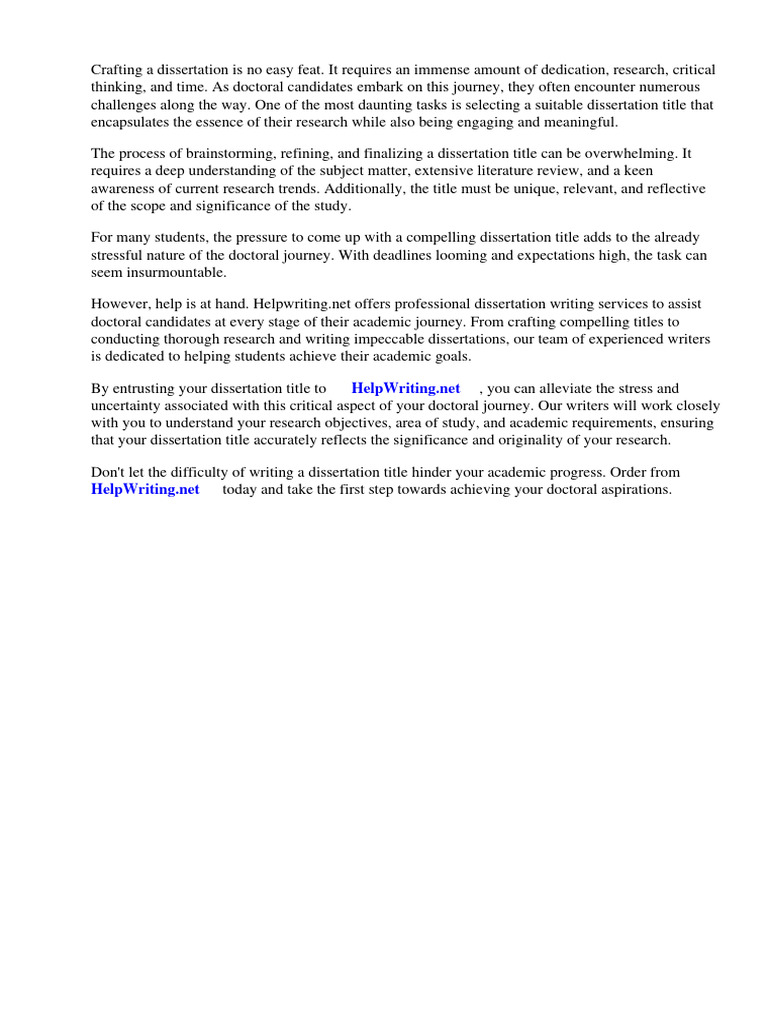 Dissertation Titles Olympics | PDF | Olympic Games | Thesis