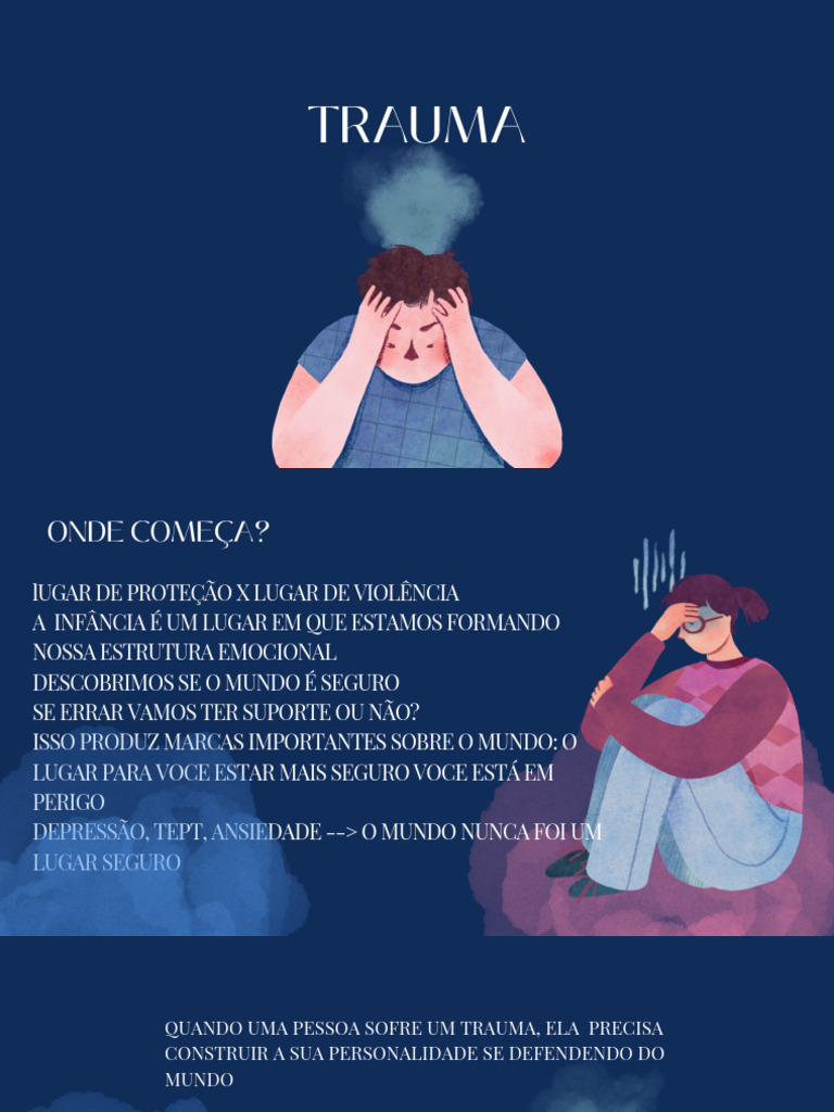 Trauma: Impactos na Infância e Cura | PDF | Autoajuda