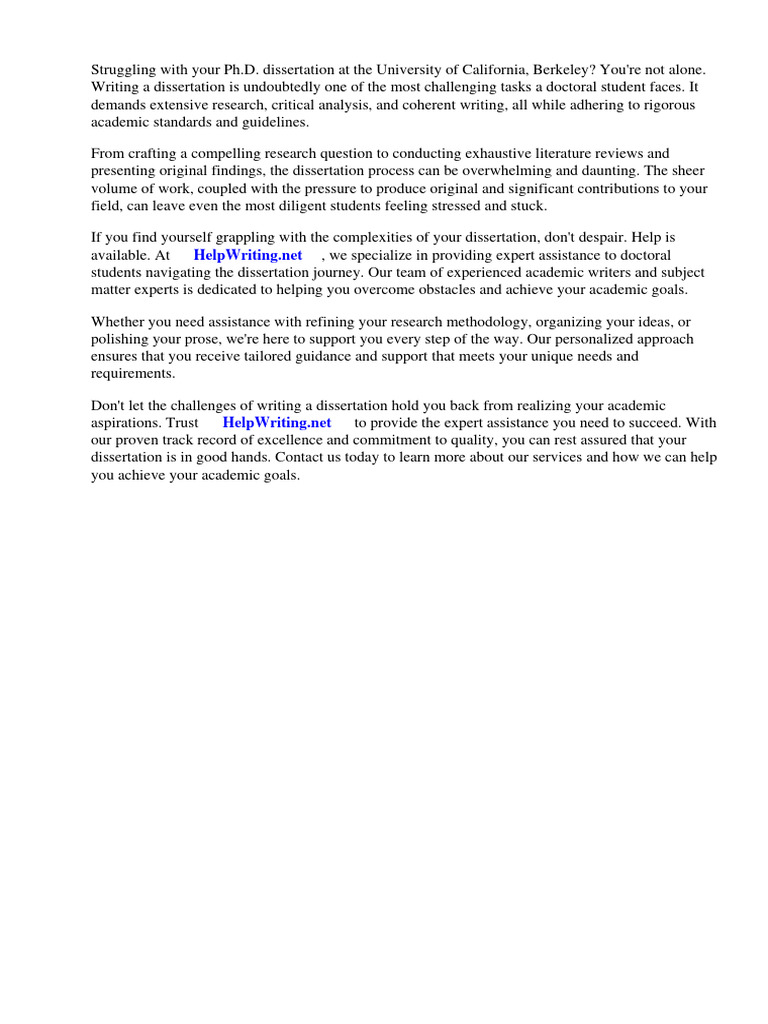 Ph.d. Dissertation University of California Berkeley | PDF | Thesis | Solubility