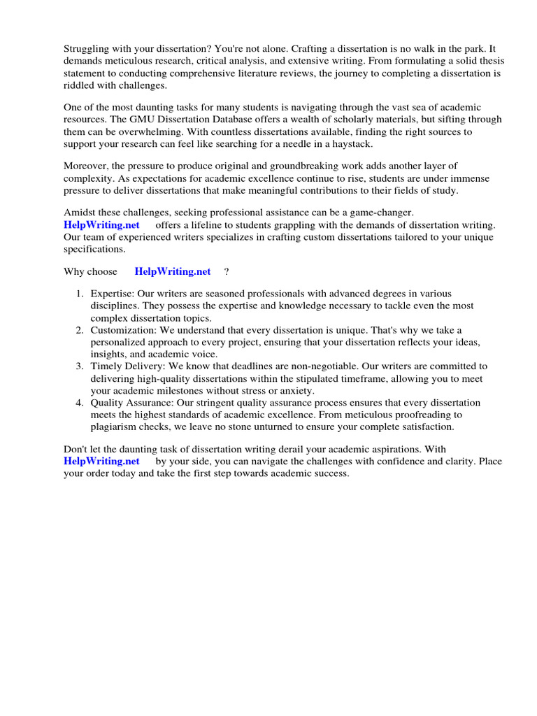 Gmu Dissertation Database | PDF | Thesis | Information