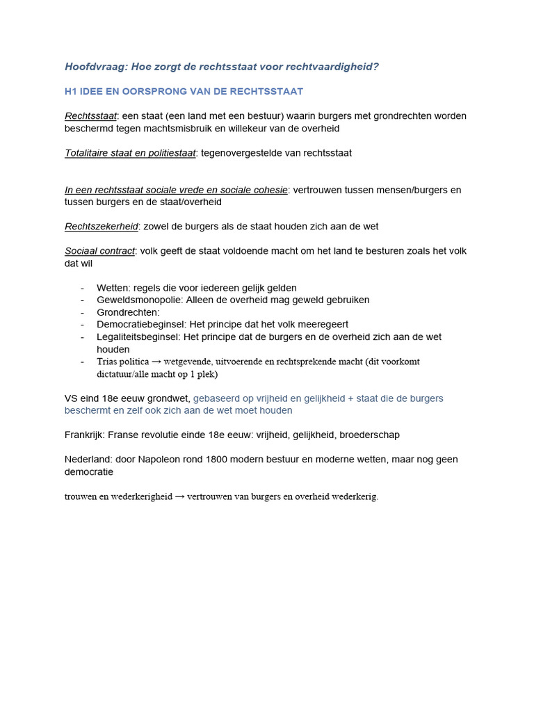 RECHTSSTAAT | PDF