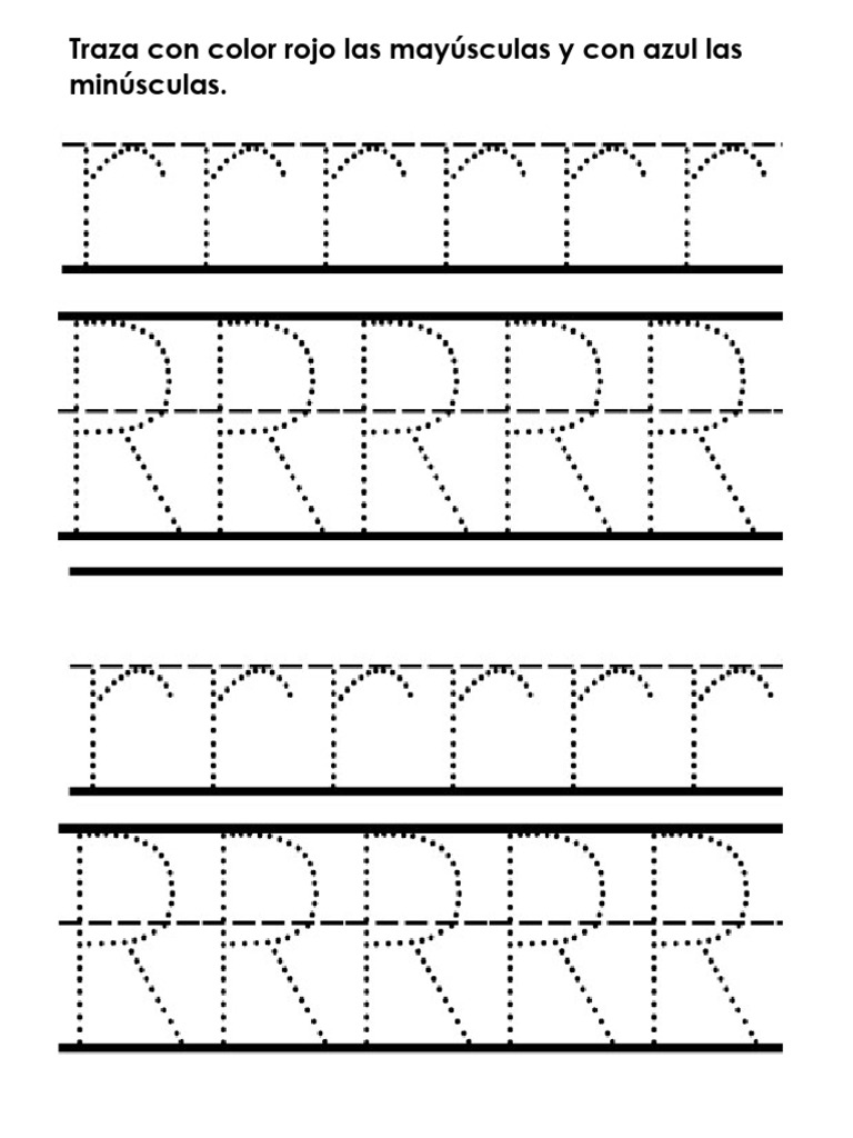Cuadernillo Letra RR | PDF