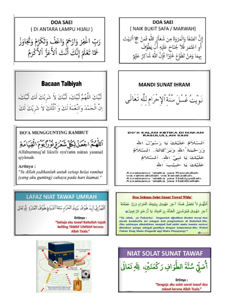 Doa-Doa Umrah | PDF