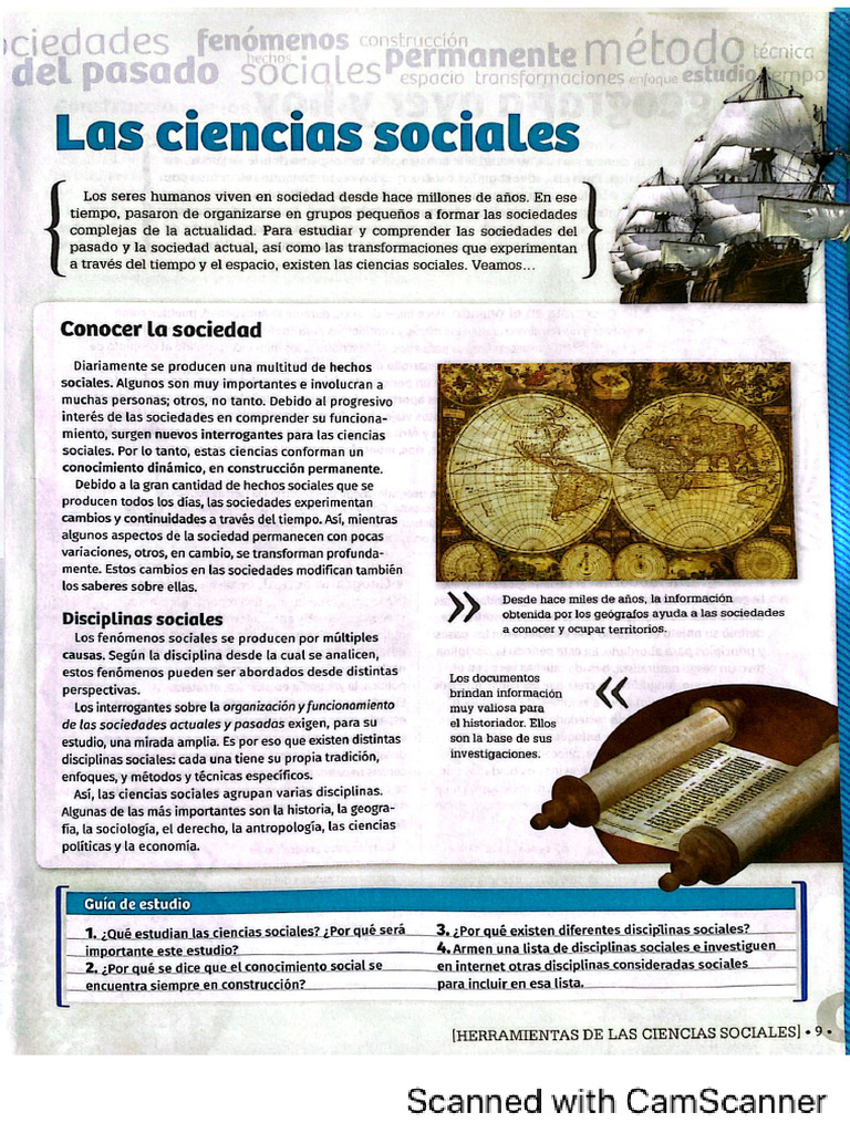 Cuadernillo 1er Año Ciencias Sociales | PDF