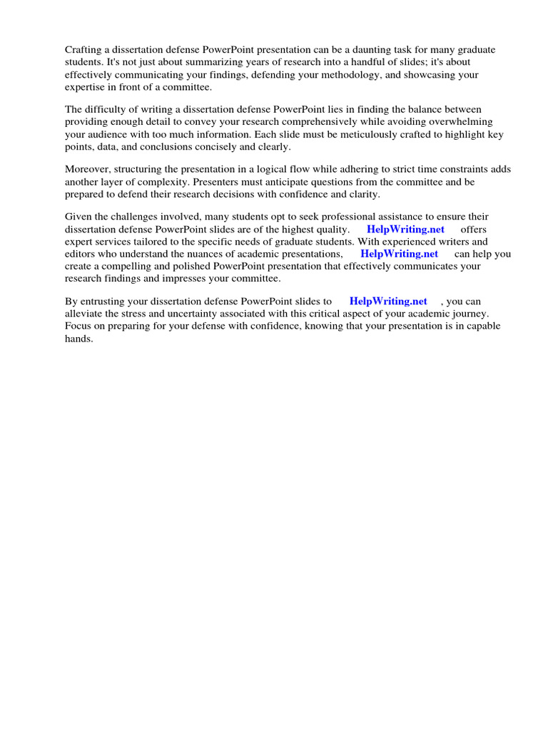 Dissertation Defense PPT Slides | PDF | Thesis | Microsoft Power Point Dissertation Defense PPT Slides | PDF | Thesis | Microsoft Power Point